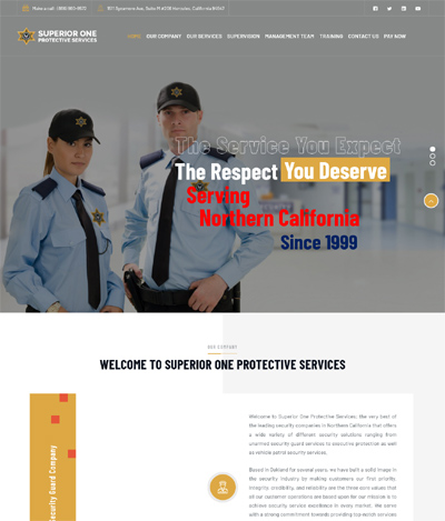 Superior One Protective Services - FTS SOFT - Top Web Development and ...